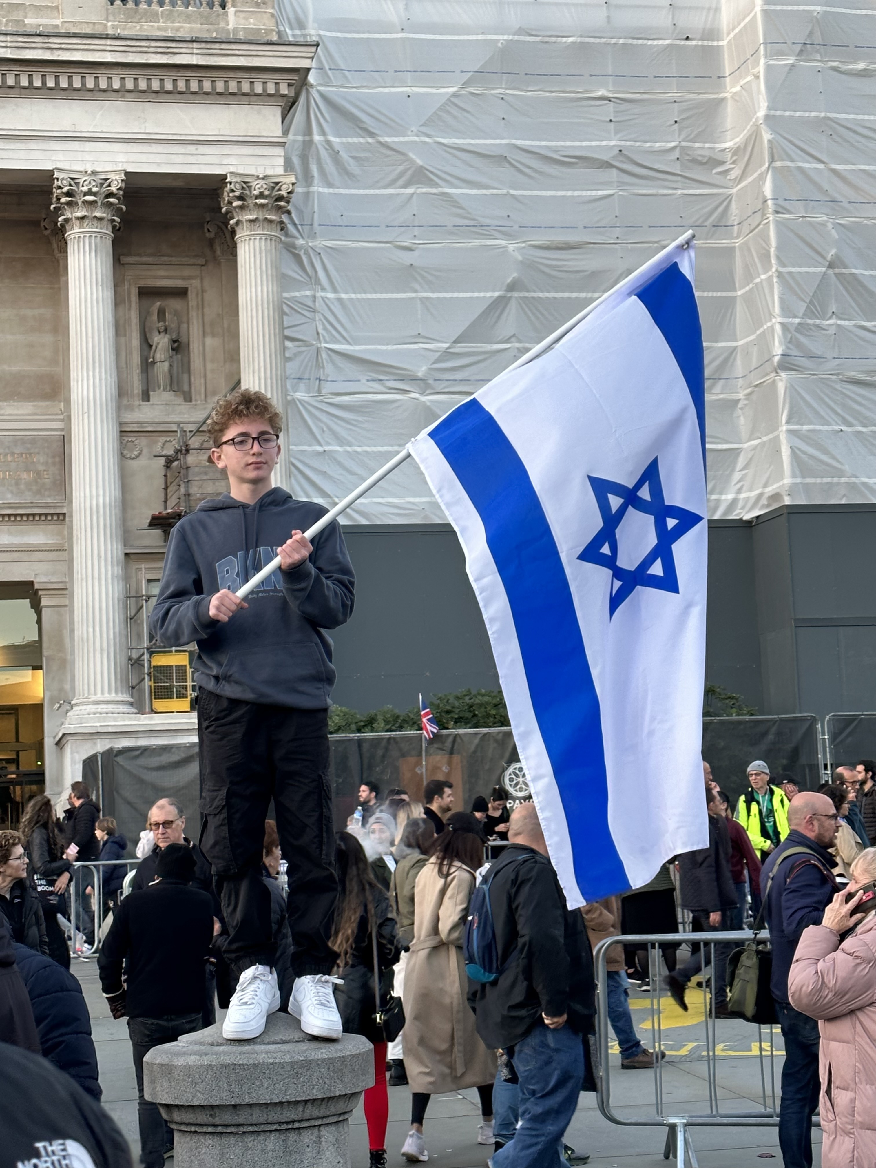 Raising money for the Israeli Children's Fund.