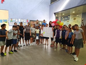 Jillian Levitt Runs 10K for the students of Roi Klein School, Netanya