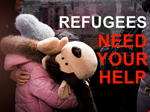 Refugees need your help